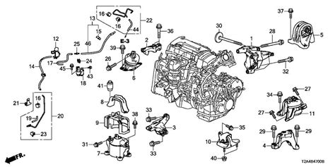 2007 Honda Accord V6 Starter Location