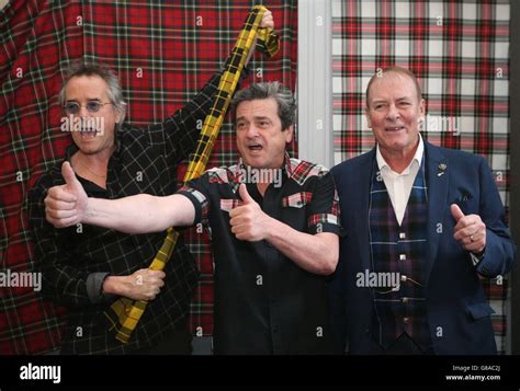 Bay City Rollers Left To Right Stuart Wood Les Mckeown And Alan
