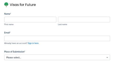Indian Oci Sample Application Visas For Future