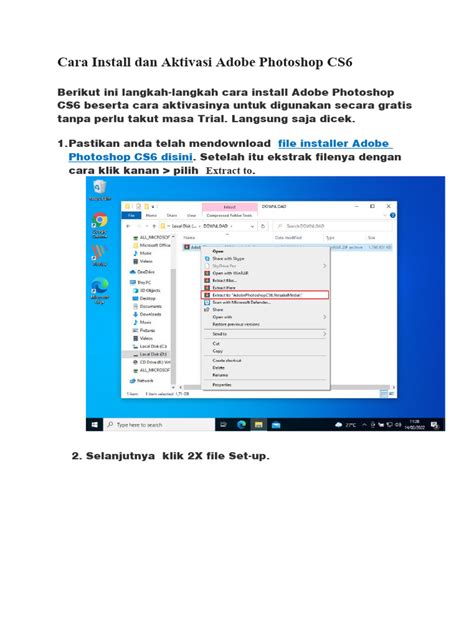 Cara Install Dan Aktivasi Adobe Photoshop Cs6 Pdf