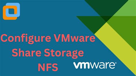 How To Configure Nfs For Vmware Vsphere Step By Step Guide Vmware Share Storage Youtube