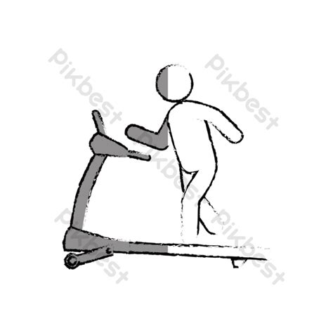 Runners Treadmill Stock Vector PNG Images PSD Free Download Pikbest