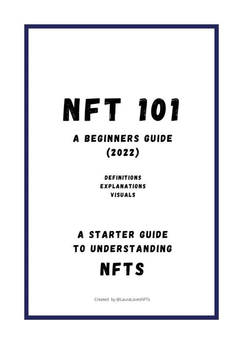 Nft 101 Beginner S Guide Artofit