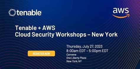 Kevin Albright On Linkedin Tenable Aws Cloud Security Workshops New York