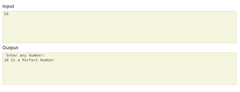 Skillpundit To Check If A Number Is Perfect Number Or Not In Java