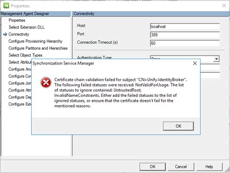 Error Enabling TLS From Management Agent UNIFYBroker Forum UNIFY Solutions