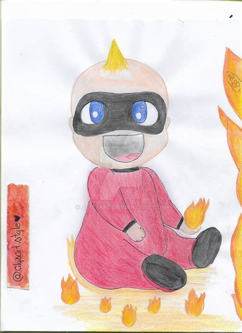 Jack Jack Incredibles 2 2 By Alizzart On Deviantart