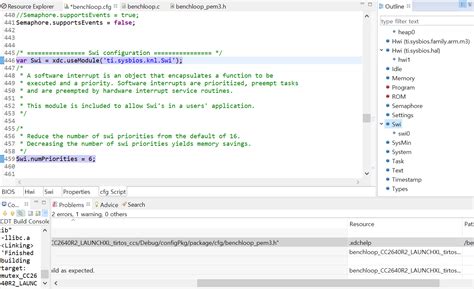 rtos cc2640r2f problem with openning xdc file bluetooth forum