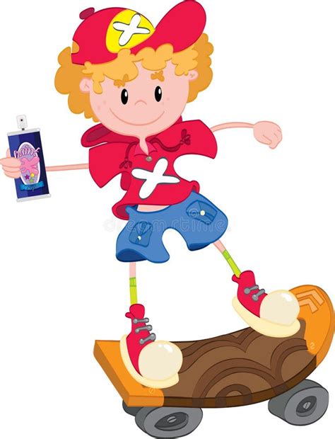 Skater Boy Stock Vector Illustration Of Character Skate 33948187