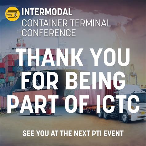 Ictc Intermodalcontainerterminalconference Intermodal Container