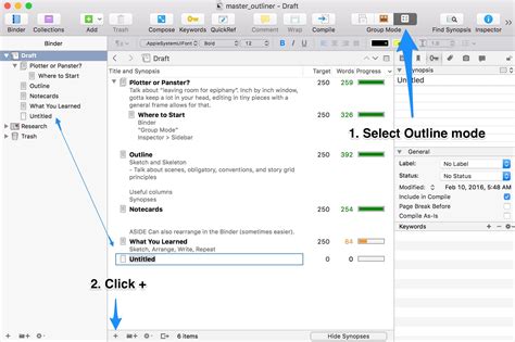Scrivener Tips To Become A Master Outliner