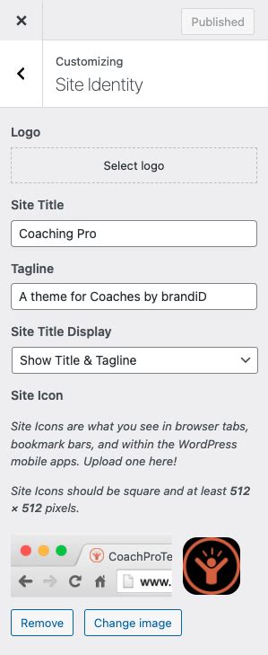 logo site title buildmybrandid