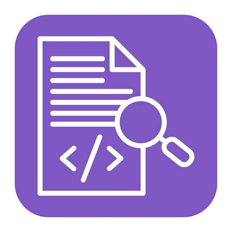Premium Vector Code Review Icon Vector Image Can Be Used For Business
