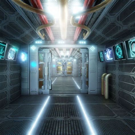 Sf Corridors Holograms 3d Sci Fi Unity Asset Store Unity Asset