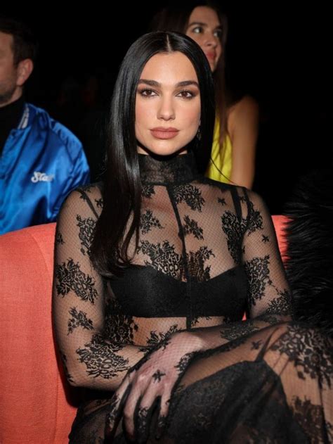 Dua Lipa Only In Lingerie In Public Photos The Fappening