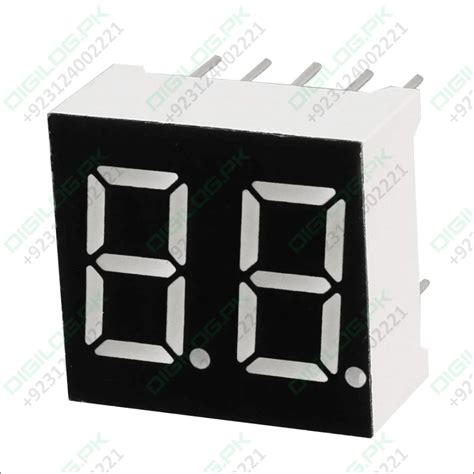 Led 7 Segment 2 Digit Common Cathode Display In Pakistan