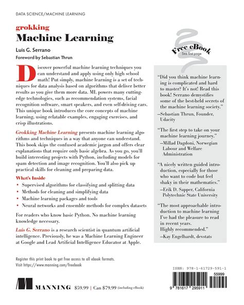 Grokking Machine Learning by Luis Serrano