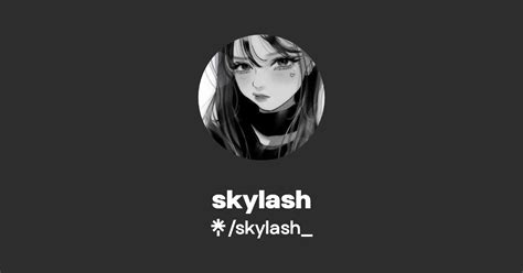 Skylash Twitter Instagram Twitch Linktree