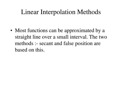 ppt root finding methods powerpoint presentation free download id