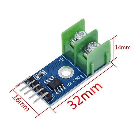 Max6675 Module With K Type Thermocouple Sensor High Accuracy Measurement Tool High Temperature