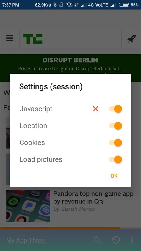 Web To App Android App Template By Codeslv Codester