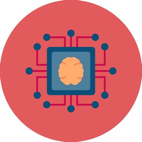 Chip Flat Circle Icon 37437585 Vector Art At Vecteezy