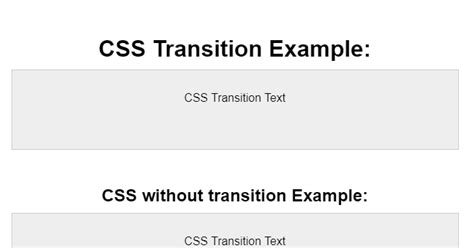 CSS Transition Property Online Tutorial For JavaScript ReactJS HTML And CSS For Beginners