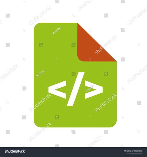 Modern Programming Code File Illustration Stock Illustration 2419363809