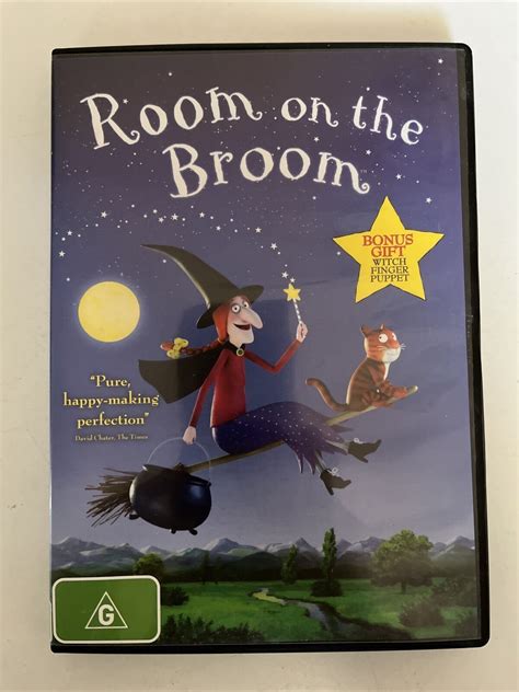Room On The Broom Dvd 2012 Simon Pegg Gillian Anderson Region 4