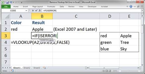 Remove Vlookup N A Error In Excel Teachexcel