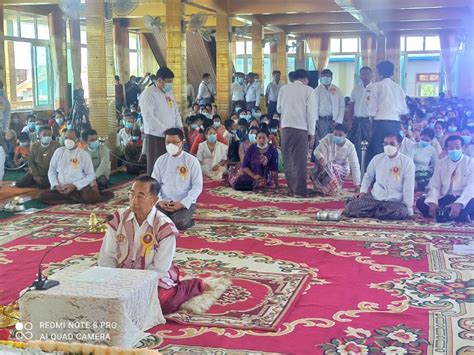 အဘိဓဇမဟာရဋ္ဌဂုရု ဘွဲ့တံဆိပ်တော်ရရှိသည့် ပဓာနနာယကဆရာတော် ဘဒ္ဒန္တသုမန၏ ဂုဏ်ပြုပူဇော်ပွဲသို့ နိုင