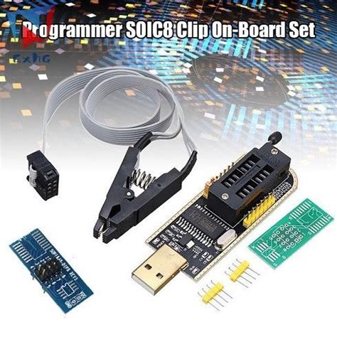 Jual Module CH341A CH341 24 25 Series USB Programmer Flash BIOS EEPROM Set Shopee Indonesia