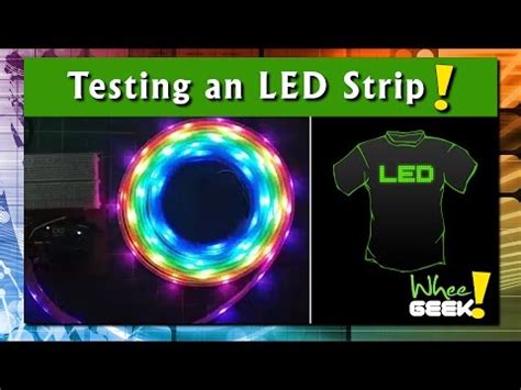 Testing A NeoPixel Strip YouTube