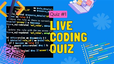 Coding Quiz Live Youtube