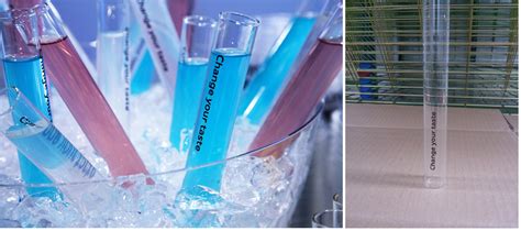 Ganasp 광고물인쇄 유리시험관인쇄