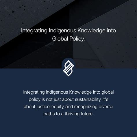 Integrating Indigenous Knowledge Into Global Policy → Scenario