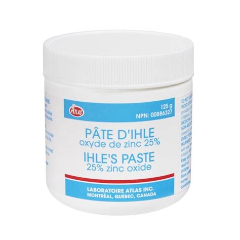 Atlas Ihles Paste 25 Zinc Oxide Skin Protection