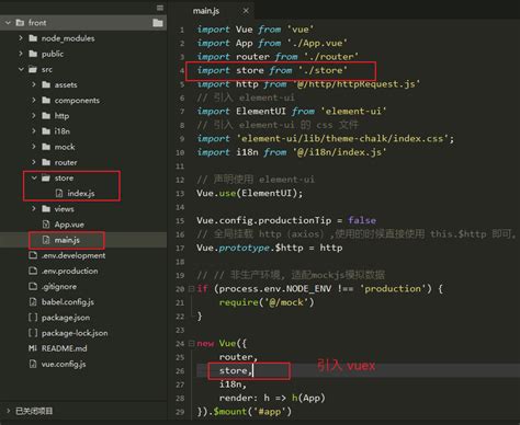 springboot vue elementui 实现后台管理系统模板 前端篇（四）：引入 vuex 进行状态管理、引入 vue