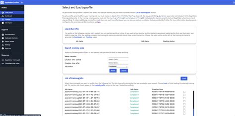 Announcing The Preview Of Amazon Sagemaker Profiler Track And