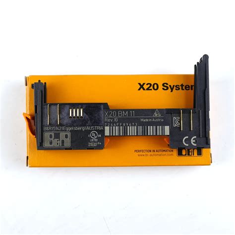 X20bm11 Germany B&r Plc Module Mounting Base Terminal Base Module Brand ...