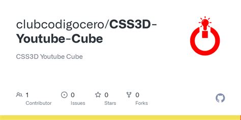 GitHub Clubcodigocero CSS D Youtube Cube CSS D Youtube Cube