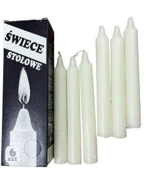Свічки Парафінові Господарські Swiece Stolowe 19 См — Купити Недорого на Bigl Ua 1713077575