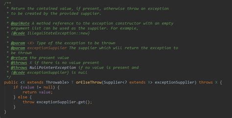 Java8使用optional Api来避免npe 鸡哥の博客