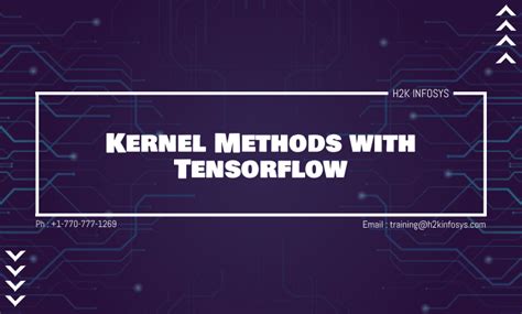 Kernel Methods With Tensorflow H2k Infosys Blog