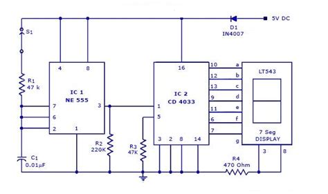 Types Of Seven Segment Displays And Controlling Methods Circuit Diagram Circuit Segmentation