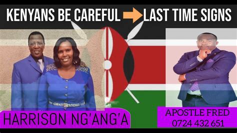 Archbishop Harrison Nganga On End Time Signsbe Careful Youtube