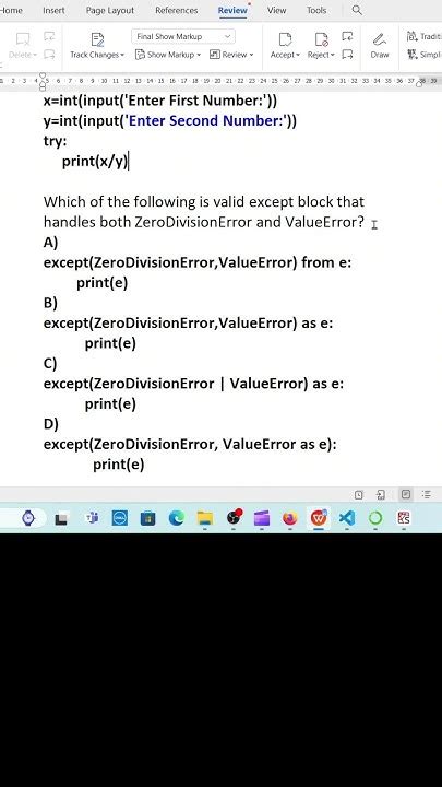 Python Certification Exam Question 136shorts Shortsfeed Shortvideo Shortsvideo Python
