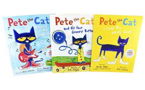 Pete The Cat Series By Eric Litwin 3 Books — Books2door