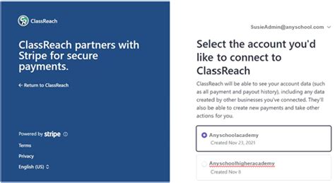 Stripe Payment Processor Initial Setup
