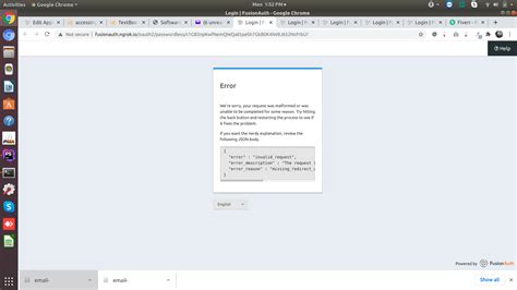 Invalid Redirect Uri Fusionauth Forum